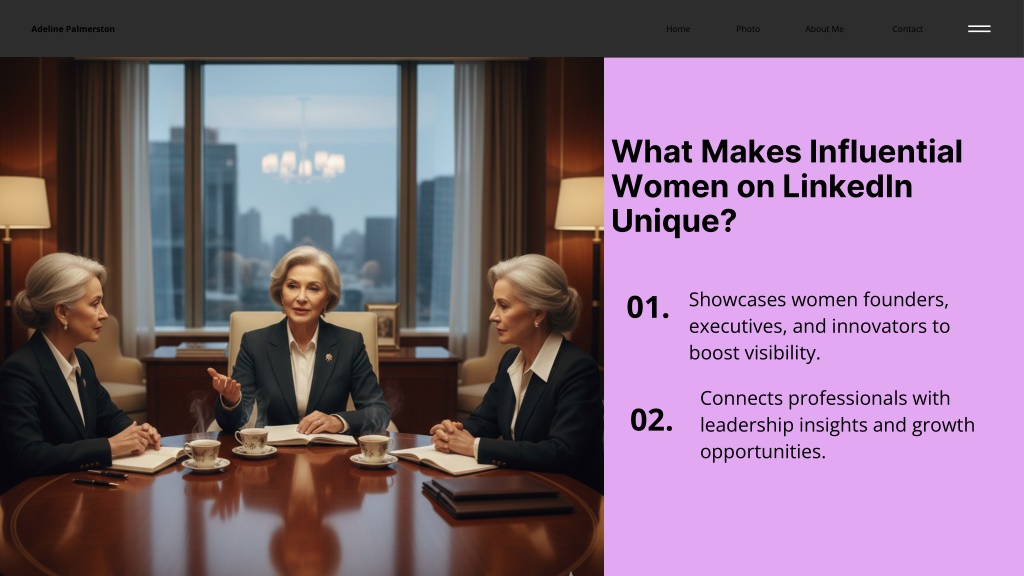 PPT - Influential Women Linkedin: Empowering Women Leaders ...