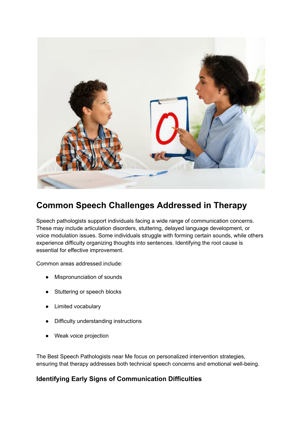 PPT - How Speech Pathologists Near Me Can Improve Speech and Confidence ...