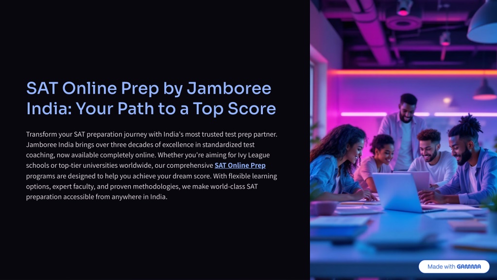 PPT - SAT Online Prep: Smart Preparation for a High Score PowerPoint ...