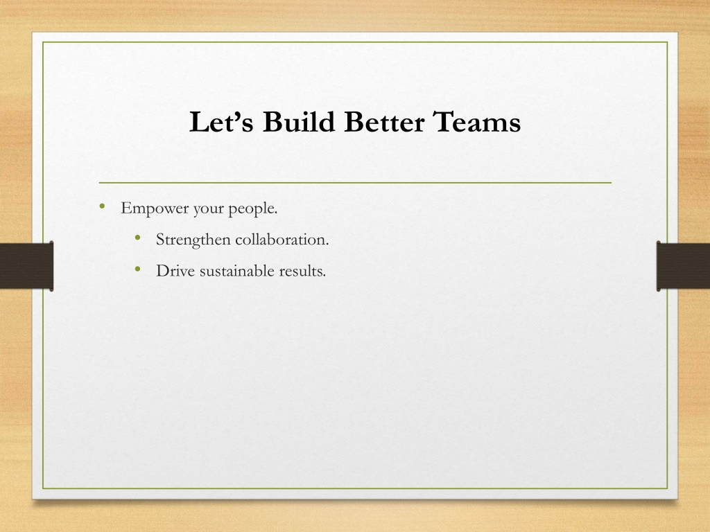 PPT - Professional Facilitated Team Building Malaysia PowerPoint ...