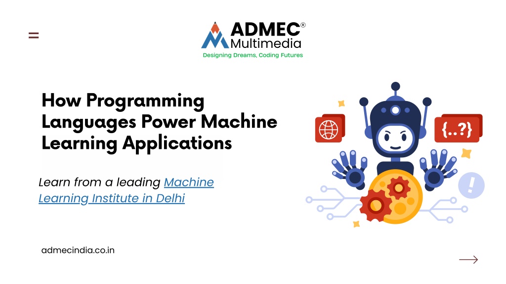 PPT - How Programming Languages Power Machine Learning Applications ...