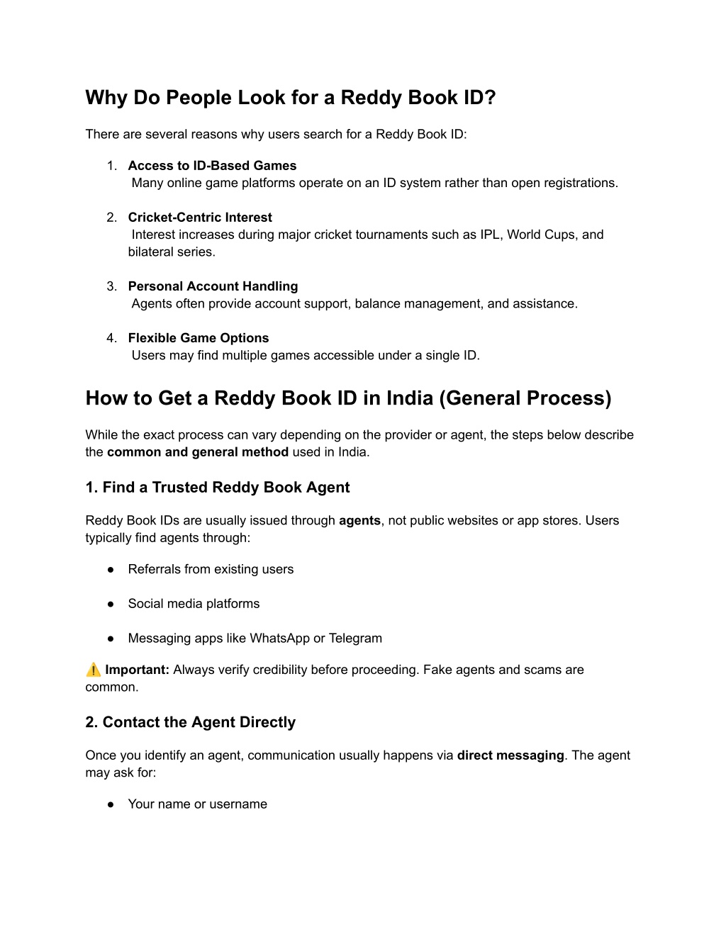 PPT - How to Get a Reddy Book ID for Online ID Games in India ...