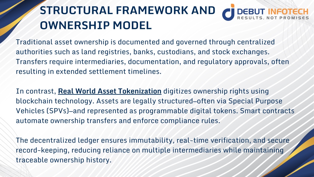 PPT - RWA Tokenization vs Traditional Asset Ownership: A Comparative ...
