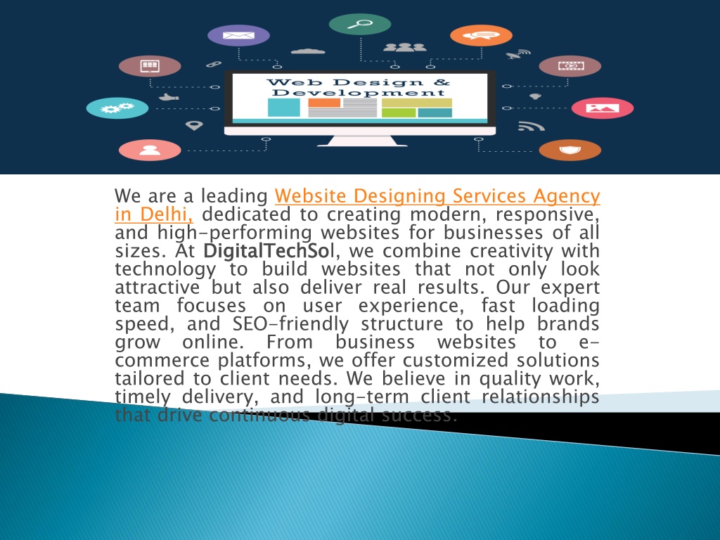 PPT - Digital Tech Sol is the Best Digital Marketing Agency in Delhi ...