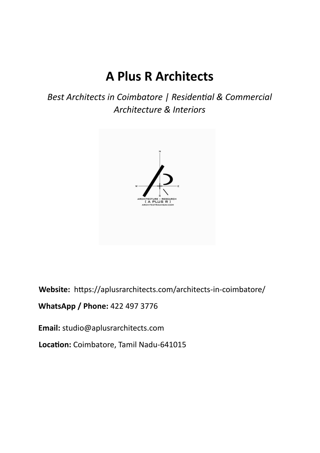 PPT - best architects in coimbatore PowerPoint Presentation, free ...