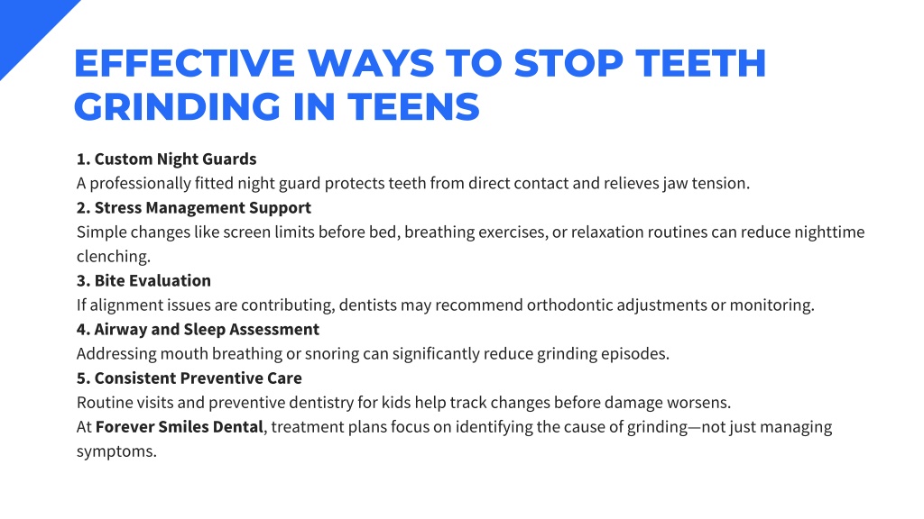 PPT - The Silent Signs Your Teen Might Be Grinding Their Teeth (And How ...