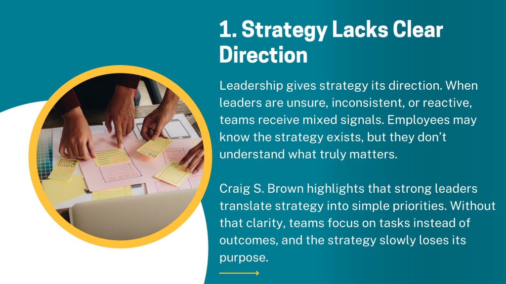 PPT - Craig S. Brown Reveals 5 Ways Business Strategy Fails Without ...
