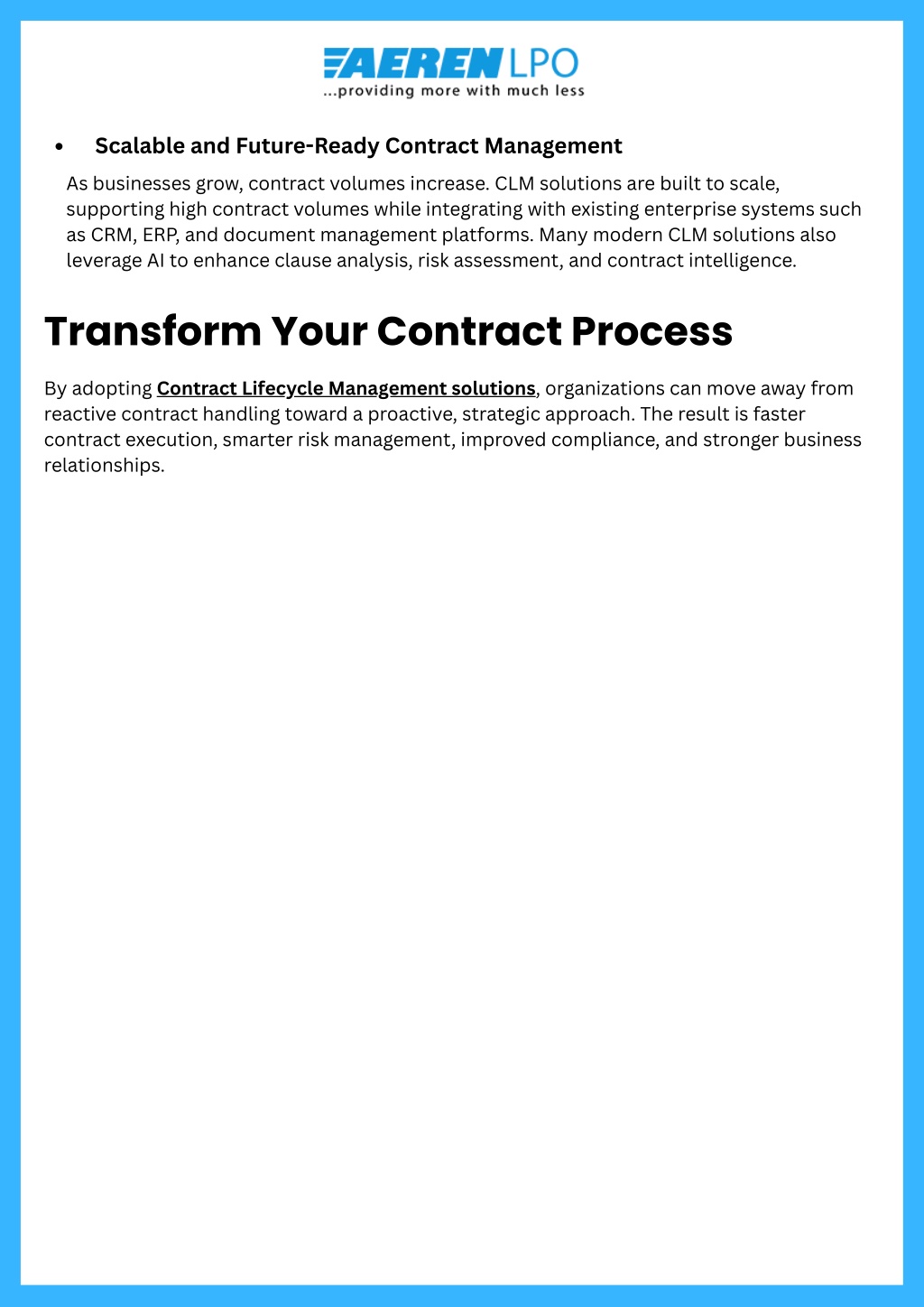 PPT - Contract Lifecycle Management Solutions for Faster, Smarter ...