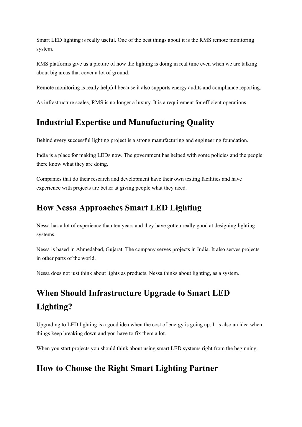 PPT - Smart LED Lighting Solutions for Airports, Highways & Smart ...