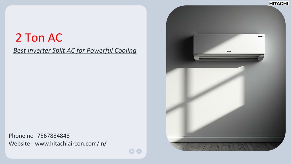 PPT - 2 Ton AC Best Inverter Split ac for powerful cooling PowerPoint ...