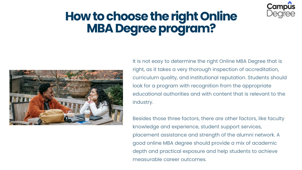 PPT - Online MBA Degree A Smart Path to Career Growth PowerPoint ...