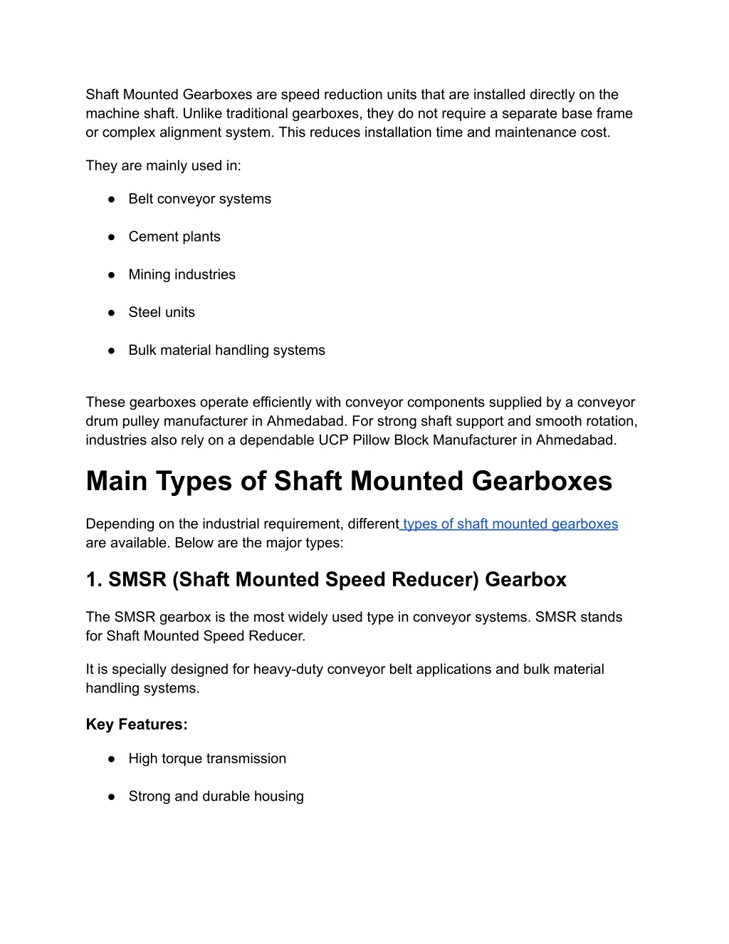 PPT - Common Applications of Shaft Mounted Gearboxes PowerPoint ...