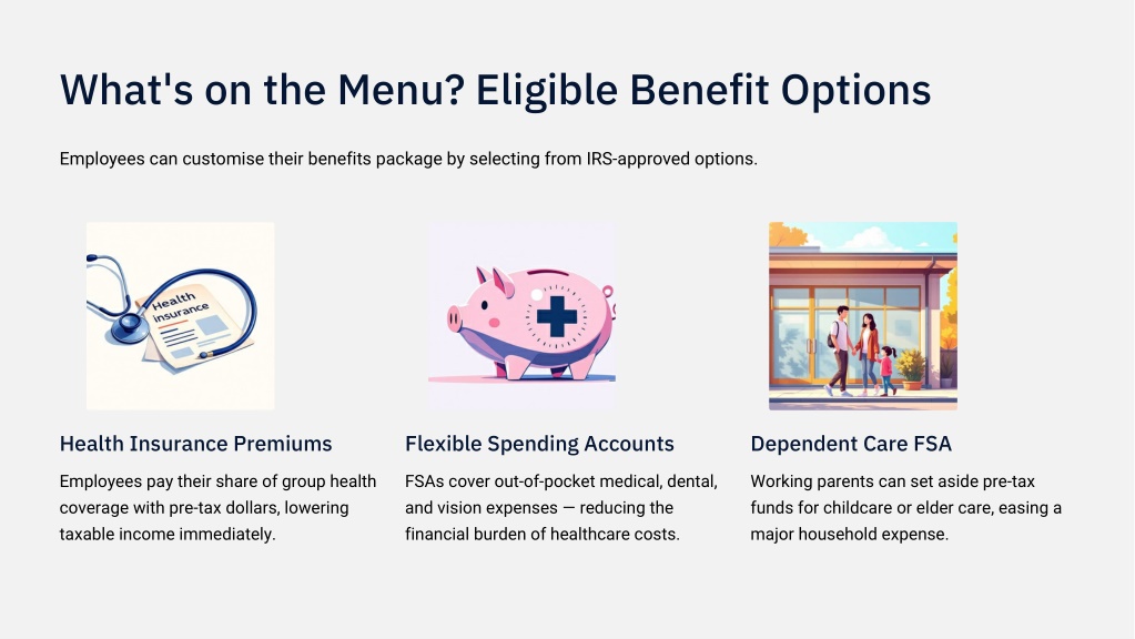 PPT - How Cafeteria Plans Support Both Employee Health and Employer ...