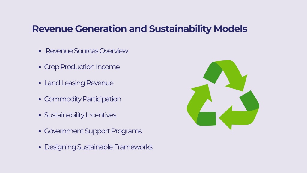 PPT - Revenue-Sharing Models in Tokenized Farming Land Ecosystems ...