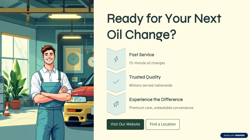 PPT - Instant-Oil-Change-Fast-Reliable-Convenient PowerPoint ...
