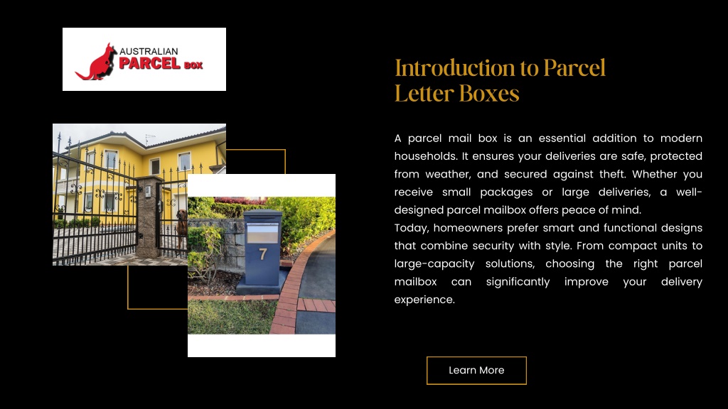 PPT - Best Parcel Letter Box for Secure & Modern Deliveries PowerPoint ...