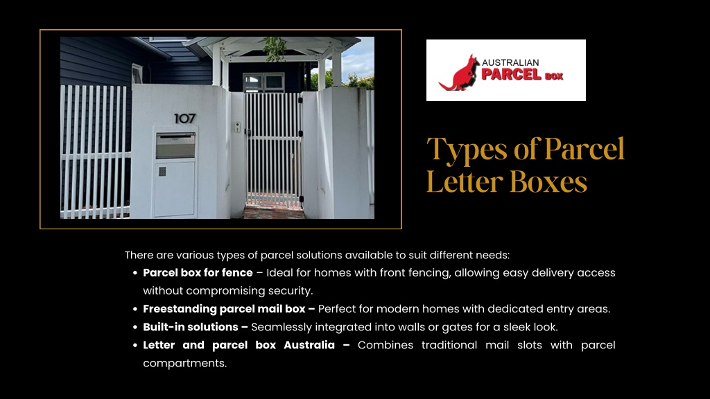 PPT - Best Parcel Letter Box for Secure & Modern Deliveries PowerPoint ...