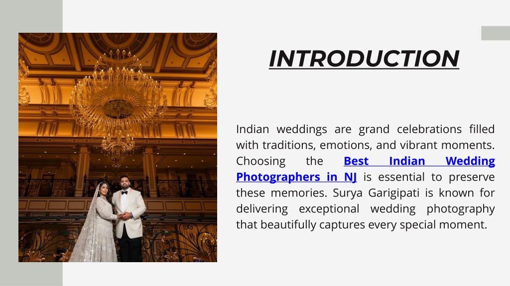 PPT - Best Indian Wedding Photographers in NJ- Surya Garigipati ...