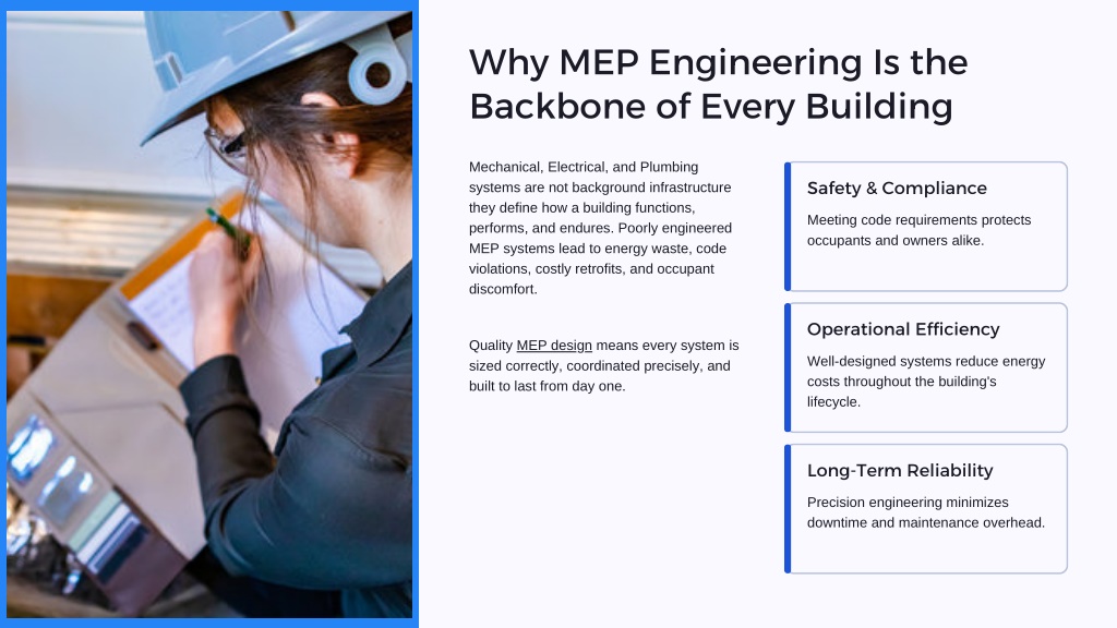 PPT - MEP Design Work & Electromechanical Engineering Solutions in ...