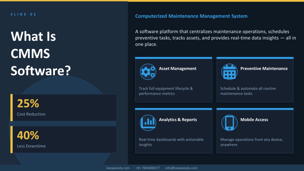 PPT - Why Businesses Are Adopting CMMS Software for Maintenance ...