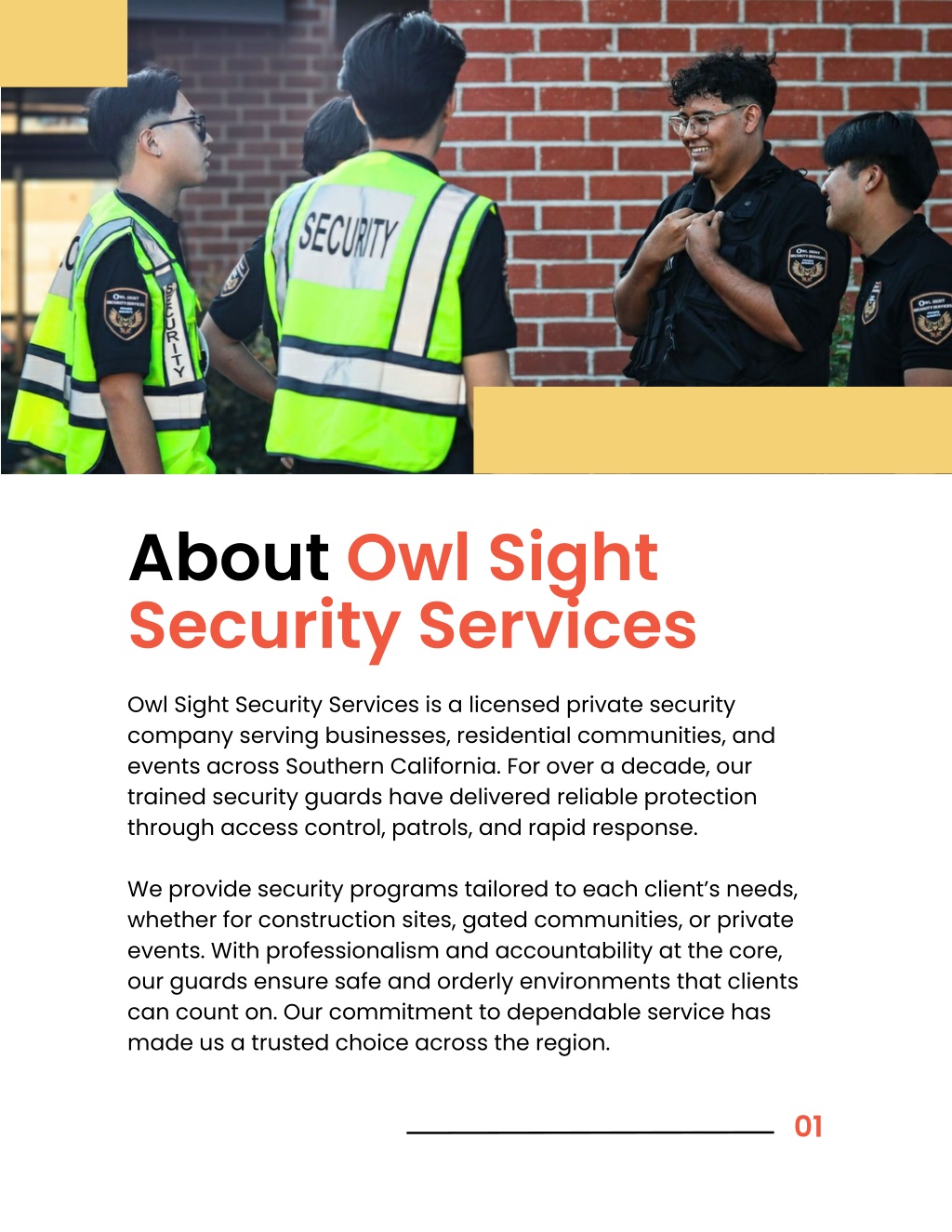 PPT - Become Familiar With Owl Sight Security Services in Los Angeles ...
