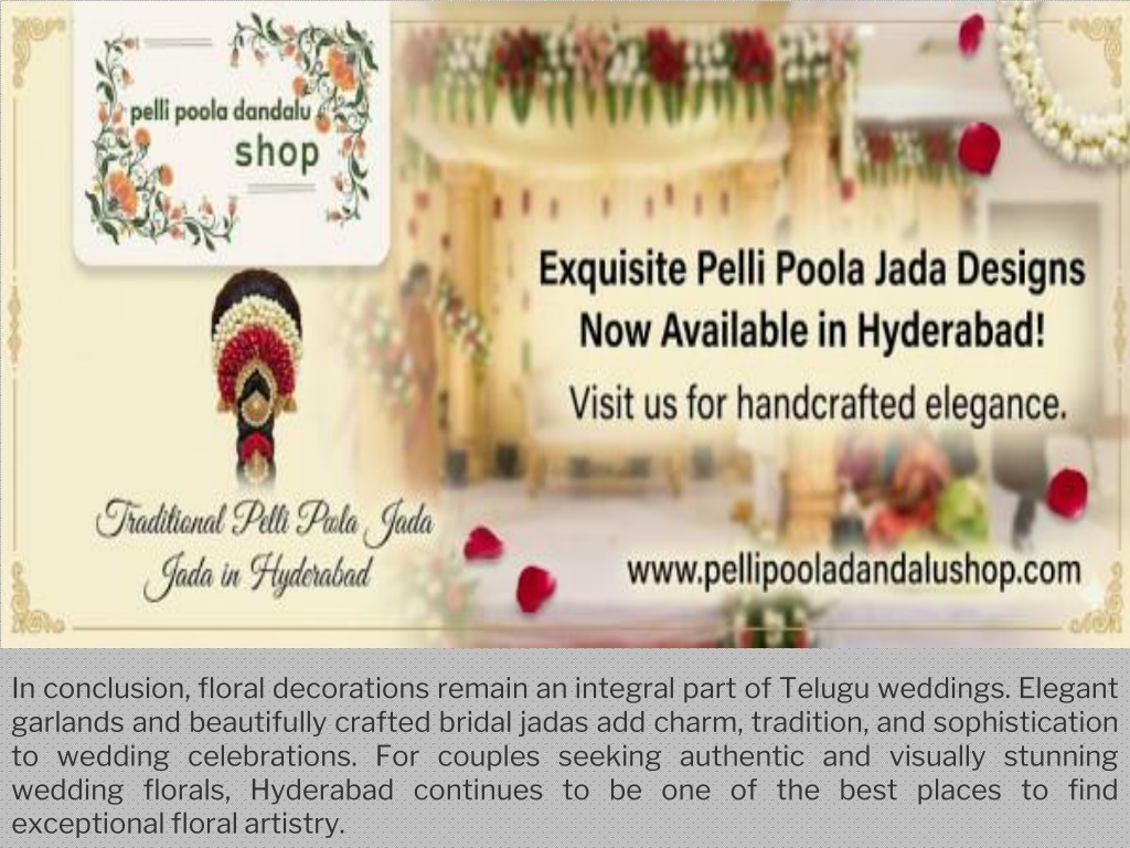 PPT - Traditional Wedding Floral Elegance in Hyderabad PowerPoint ...